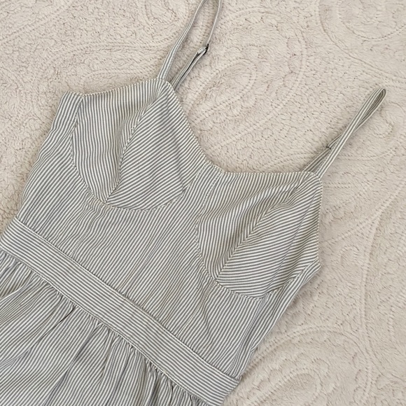 Mossimo Supply Co. | Dresses | Mossimo Supply Co Grey And White Stripe ...